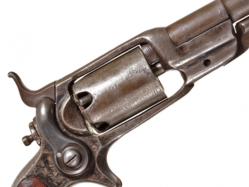 Капсюльный револьвер Кольт - модель 1855 года (Colt Model 1855 ...